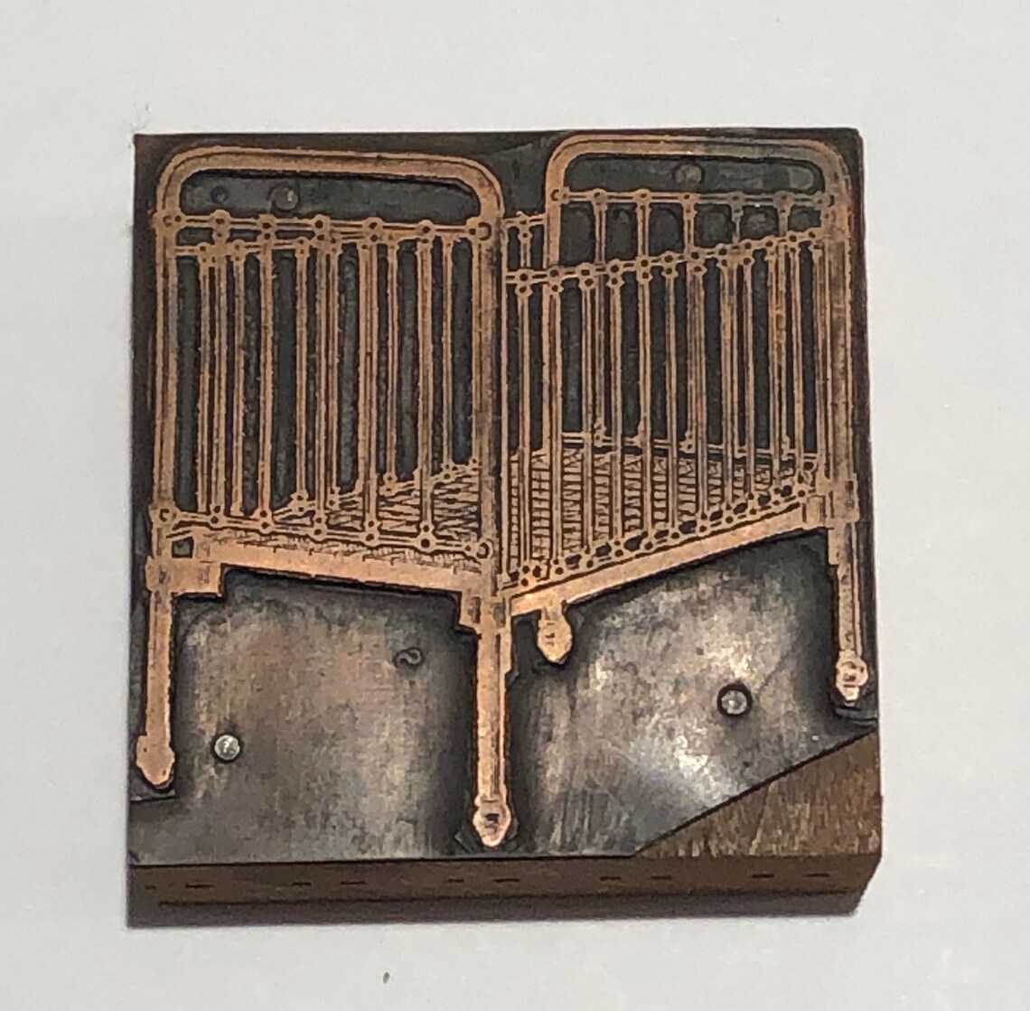 Vintage 1930's Letterpress Printing Block of a Child's - Etsy