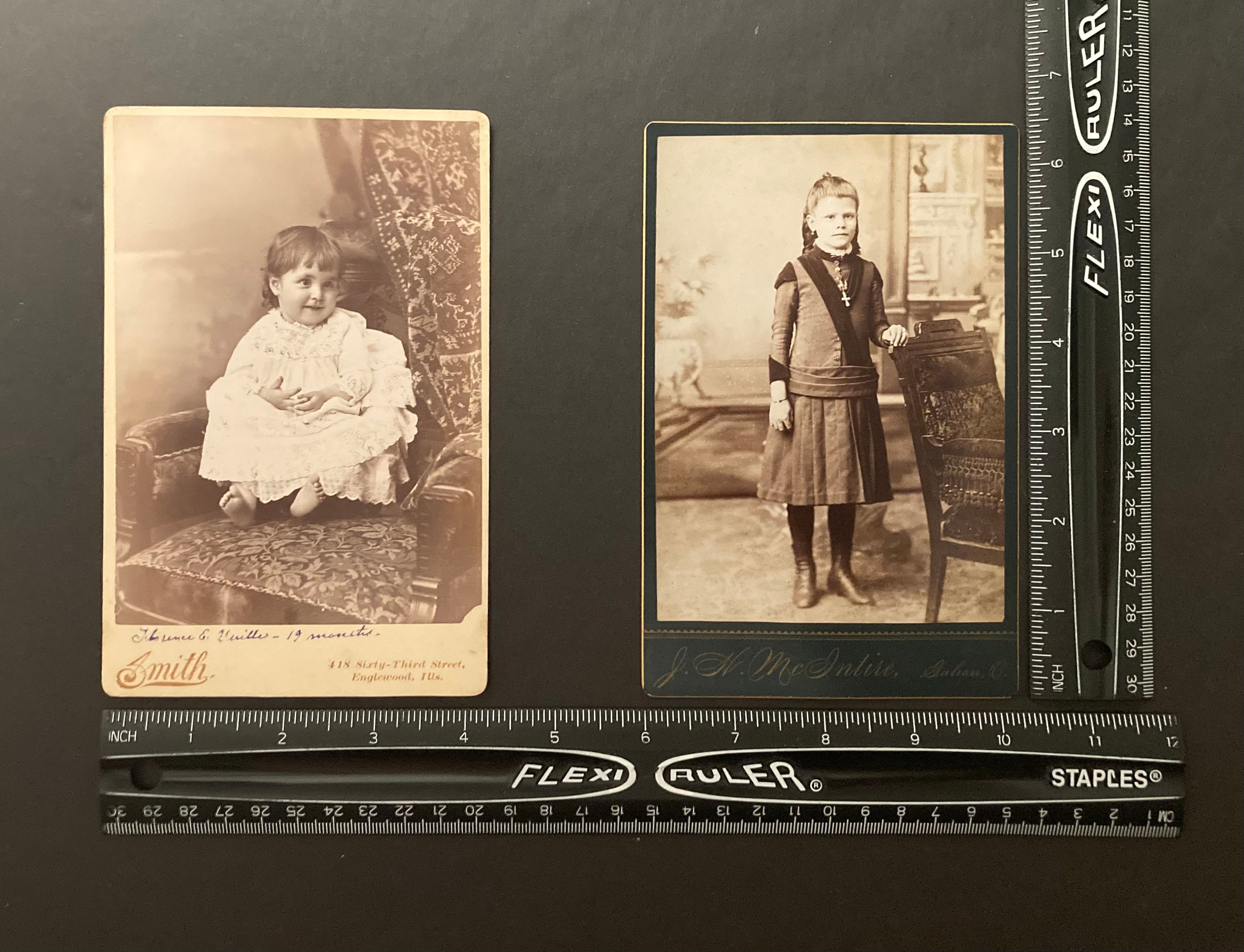 2 Lots of 5 Victorian Era Cabinet Cards: 5 Vintage Cabinet Cards of ...