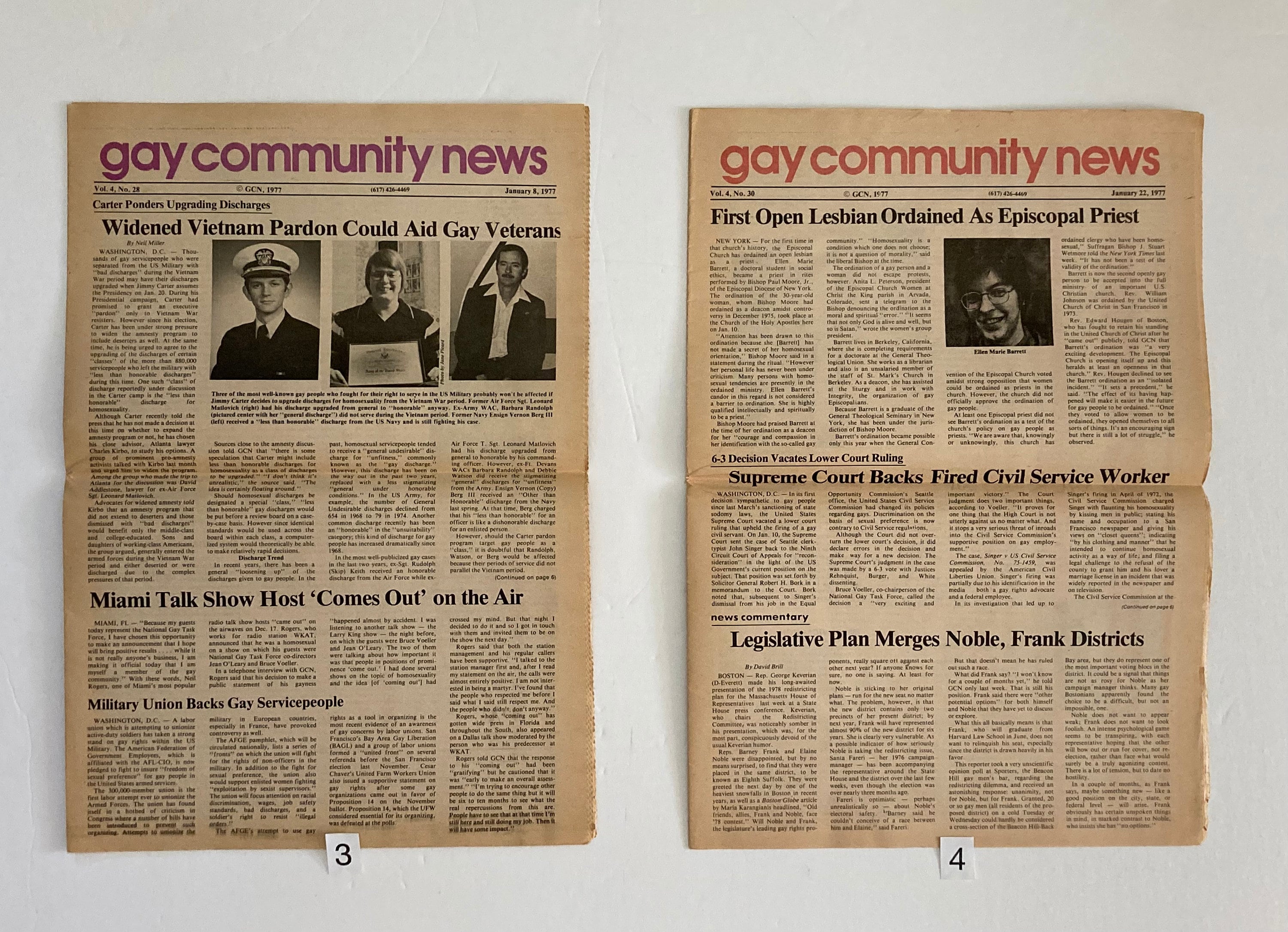 Vintage LGBTQ Newspapers From the 1970's. gay gay Community News and ...