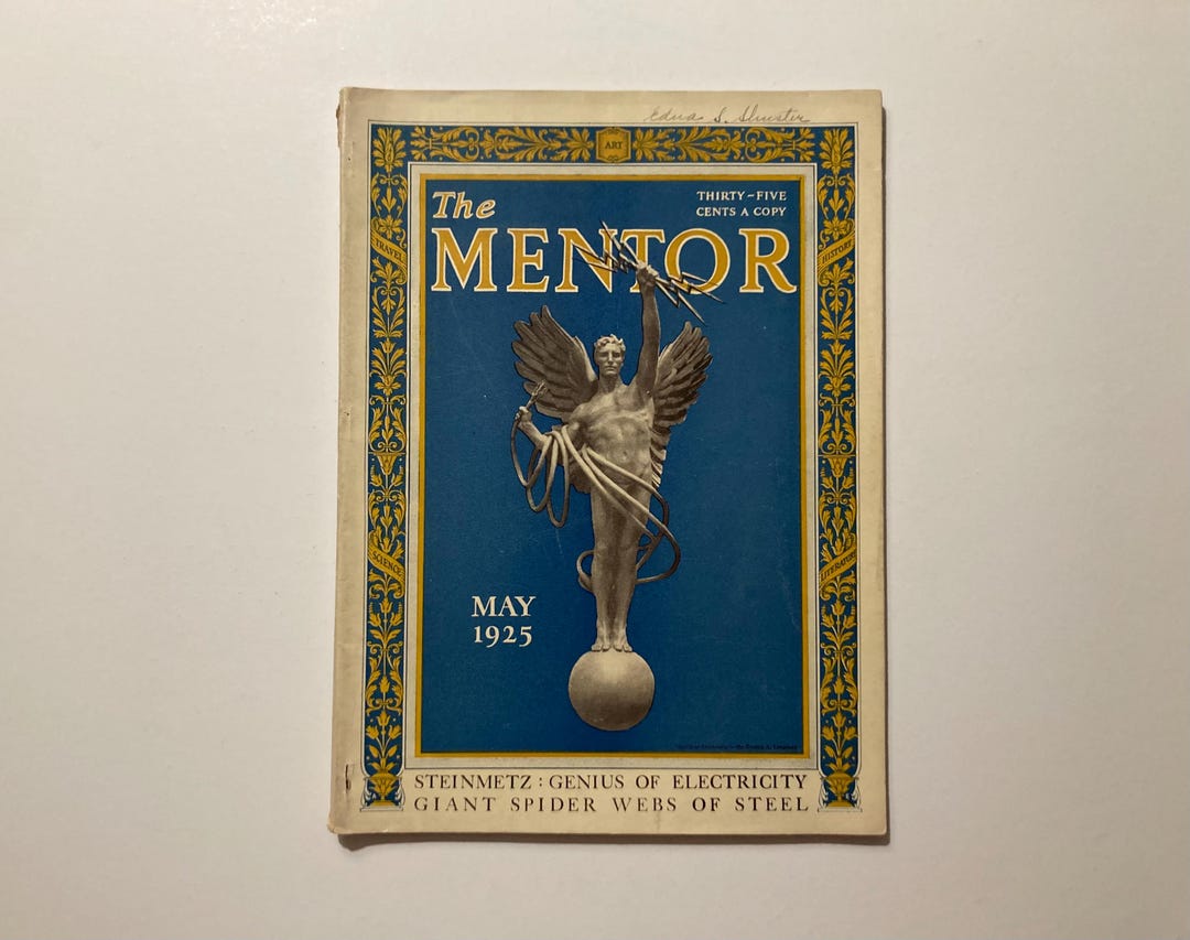 The Mentor Magazine - May 1925 - Etsy