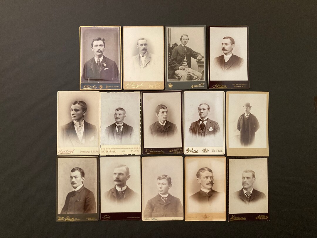 Dapper Gents and Handsome Lads - Victorian Era Cabinet Cards. Sold ...