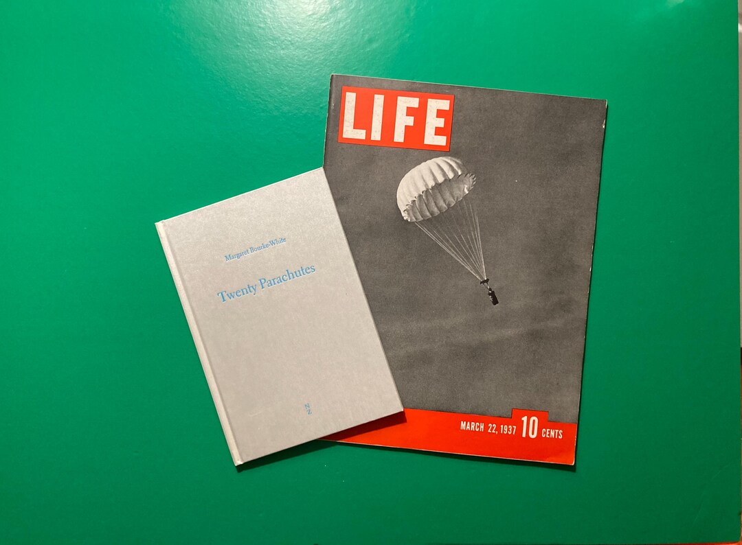 Margaret Bourke-white LIFE Magazine March 22, 1937 "parachutes" Article ...