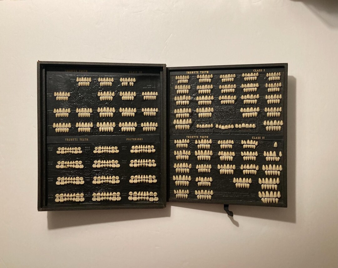 TRUBYTE Vintage Dental Mould Guide for Replacement of Missing Teeth ...