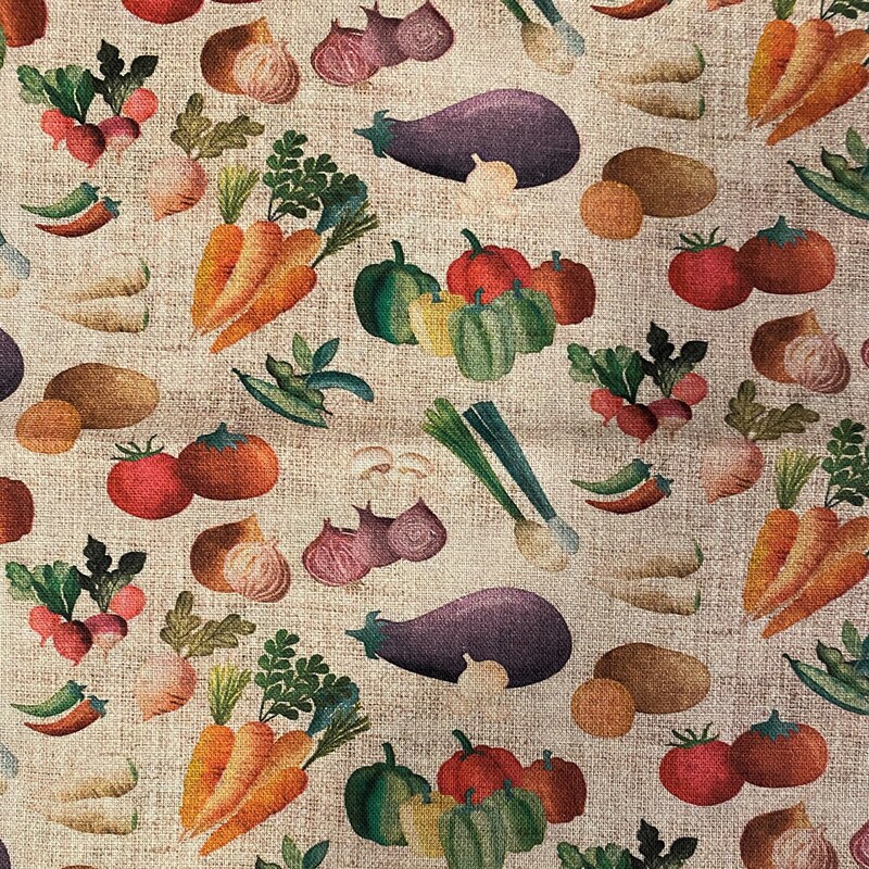 Vegetable Fabric - Etsy