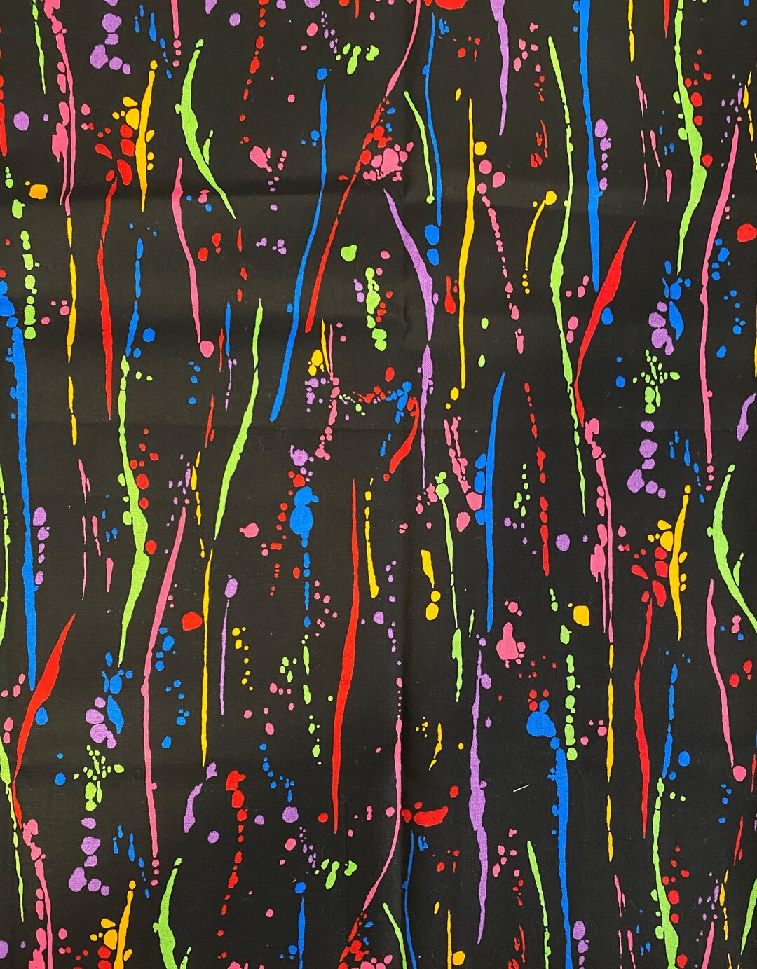 Paint Splatter Fabric Cotton Quilting Crafting Sewing Fabric - Etsy