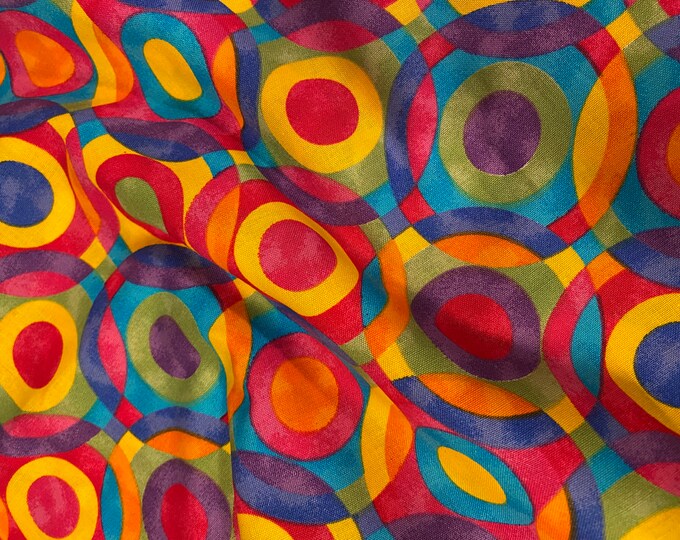 Psychedelic Fabric Road-trippin' by Hootenannit Psychedelic Retro Home ...