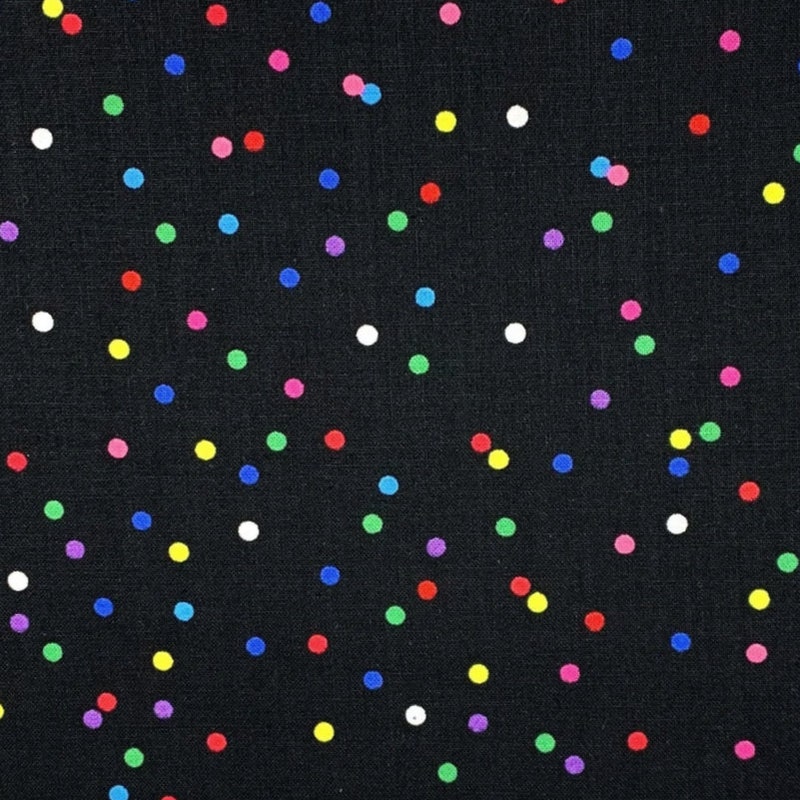 Multi Color Polka Dot Fabric - Etsy