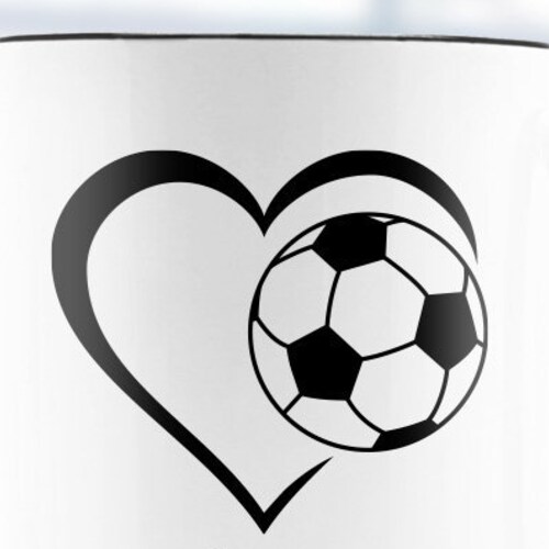 Soccer Heart SVG Instant Download File Soccer Love Heart Girl | Etsy