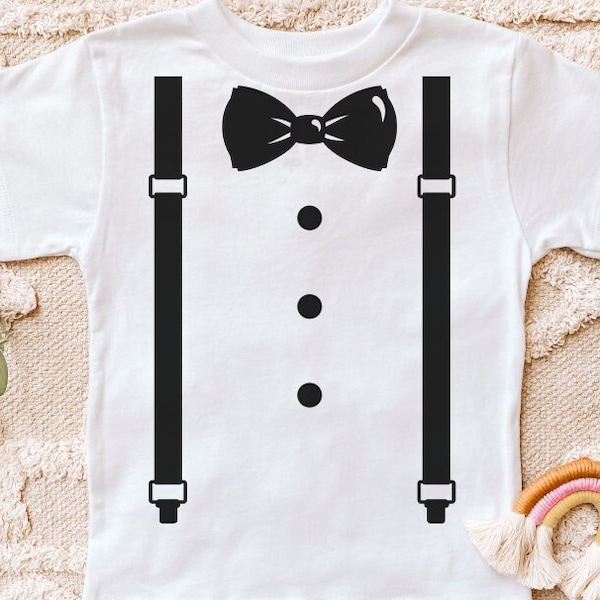 Bow Tie Suspenders - Etsy