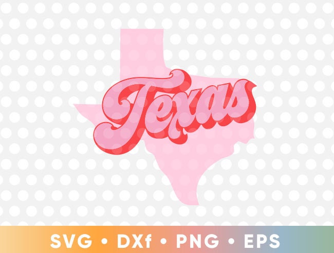 Vintage Texas Svg Cut File T Shirt Digital Download Retro - Etsy