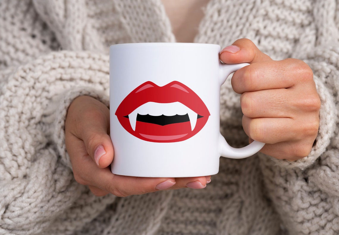 Cute Vampire Teeth SVG Vampire Fangs Smile PNG Cut Files - Etsy