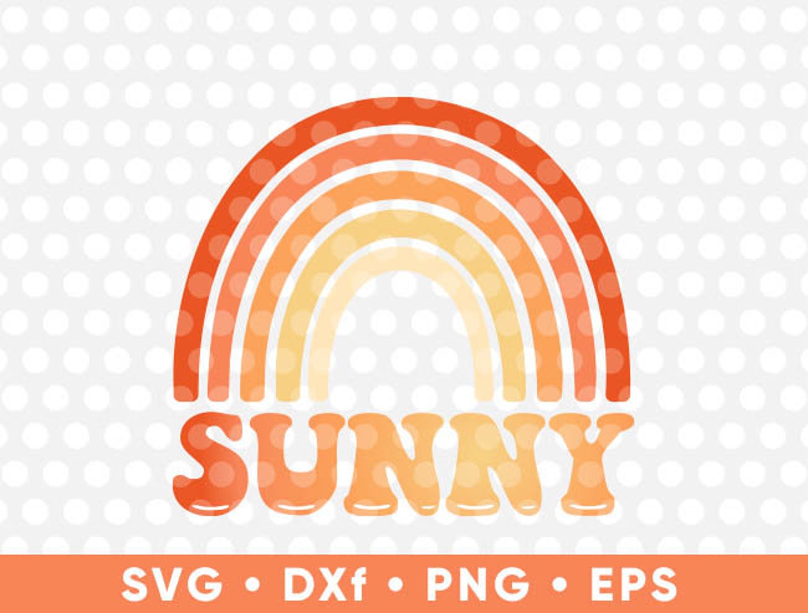 Sunny Sunshine Rainbow SVG Cut Files Cricut Cute T-shirt - Etsy