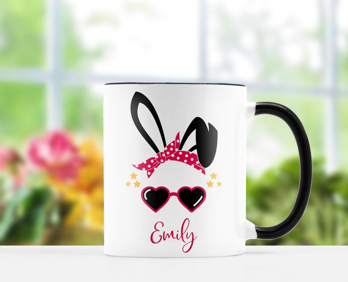 Bunny With Heart Sunglasses Svg Easter Bunny Svg Bunny Face - Etsy