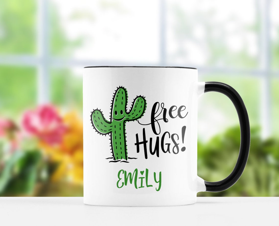 Free Hugs Cactus SVG Stay 6 Feet Away Cut File T-shirt Digital - Etsy