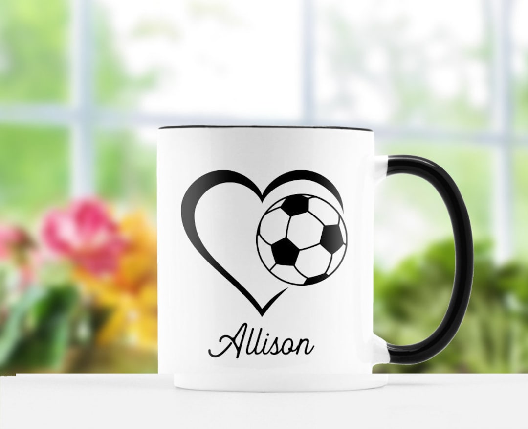 Soccer Heart SVG Instant Download File Soccer Love Heart Girl Cricut ...