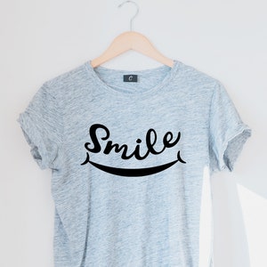 Cute Smile SVG Cut Files Cricut Funny Quote T-shirt Clipart Printable ...