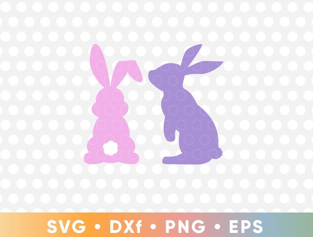 Cute Easter Bunny Friends SVG Hopster T-shirt File Download Clipart ...