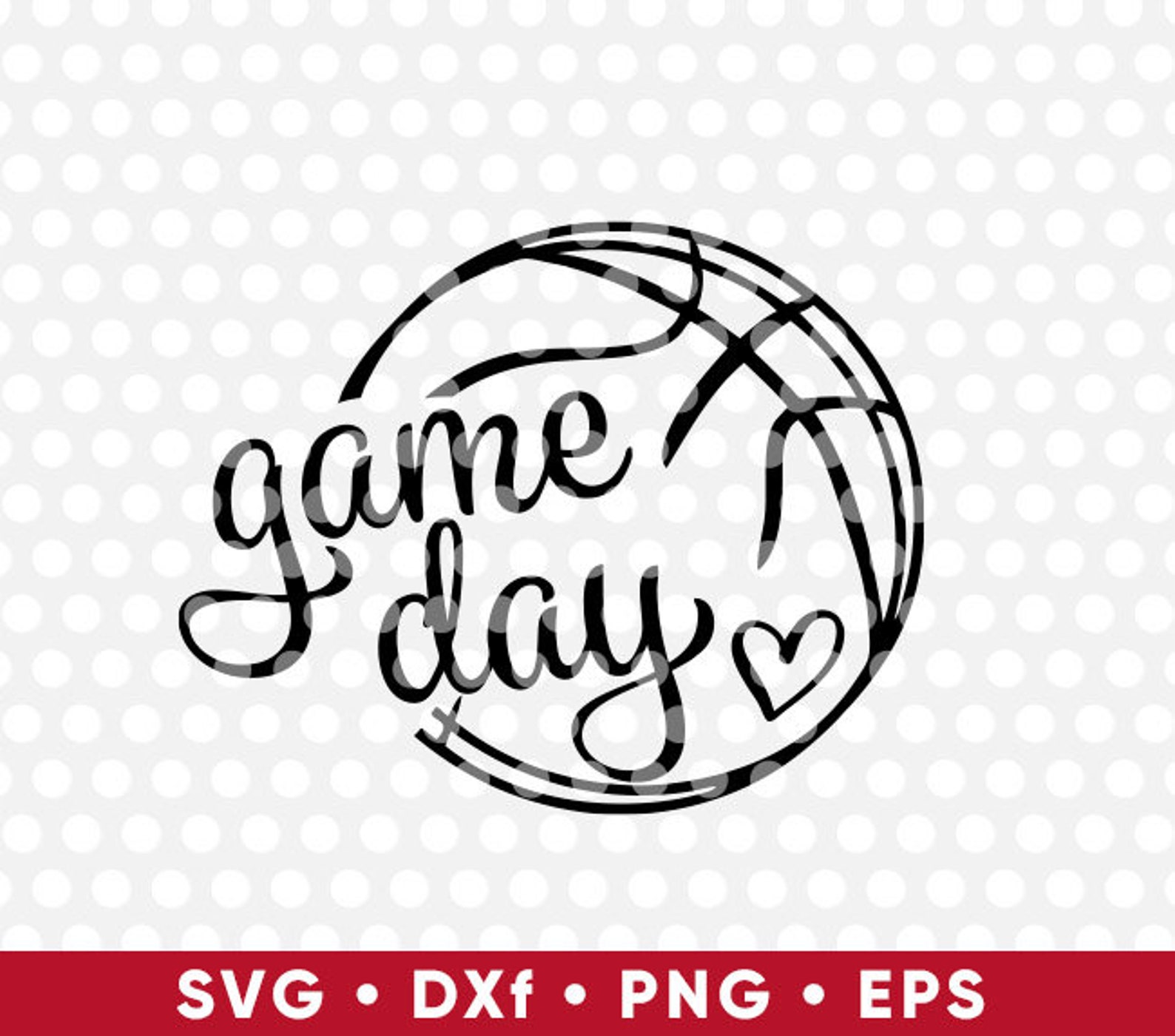 Basketball Game Day Svg Instant Download File Game Day Svg - Etsy