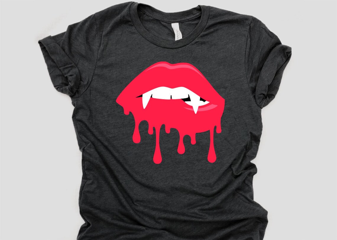 Sexy Vampire Teeth Lips SVG Vampire Fangs Blood PNG Cut Files - Etsy