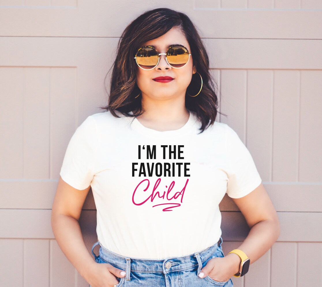 I'm the Favorite Child Shirt SVG Design Digital Download | Etsy