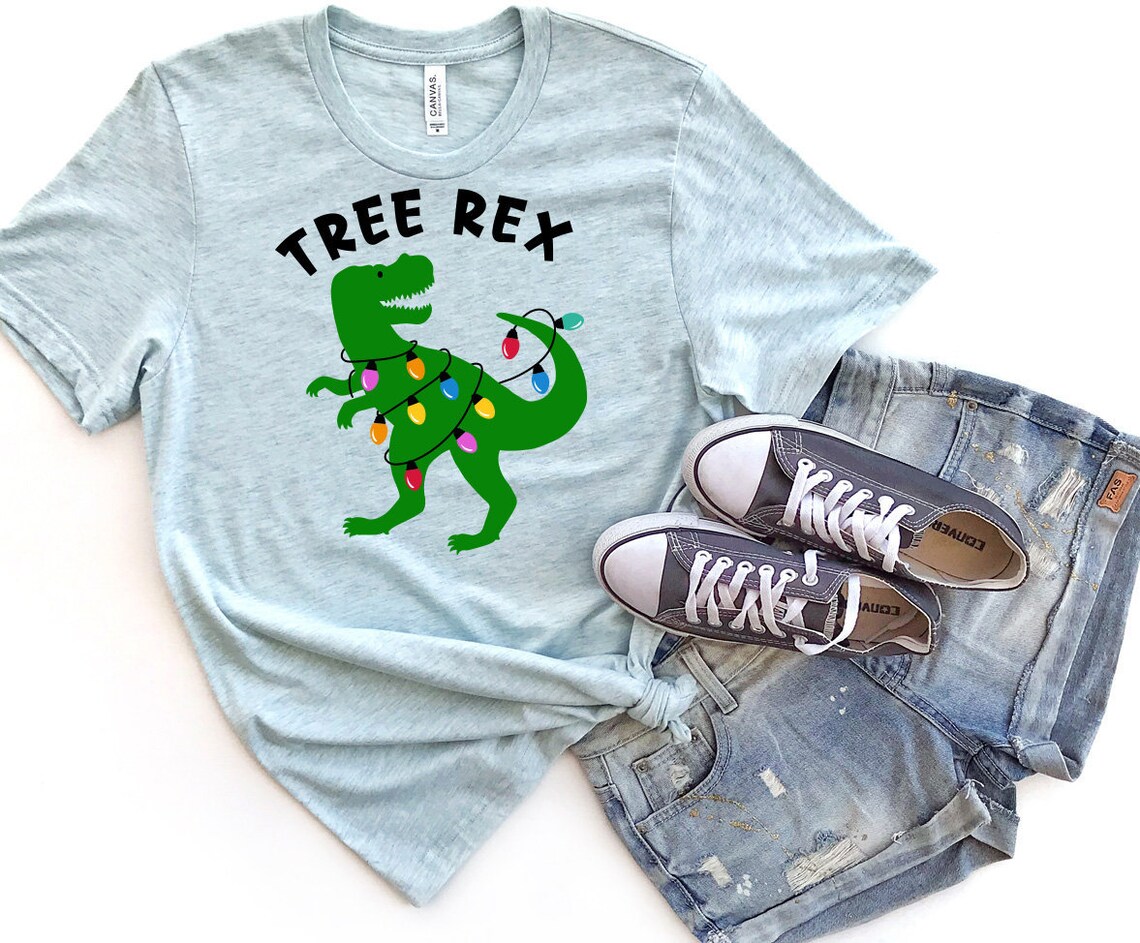 Tree Rex SVG Funny Dinosaur Dino Download Cut File Cricut | Etsy