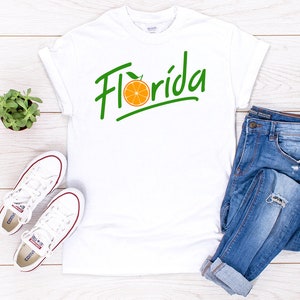 Florida Orange SVG Cut Files Cricut Files Cute T-shirt Clipart ...