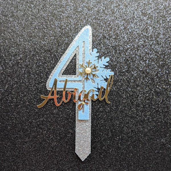 Frozen Numbers - Etsy