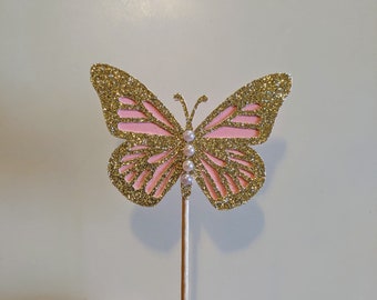 Butterfly Cake Topper Svg - Etsy