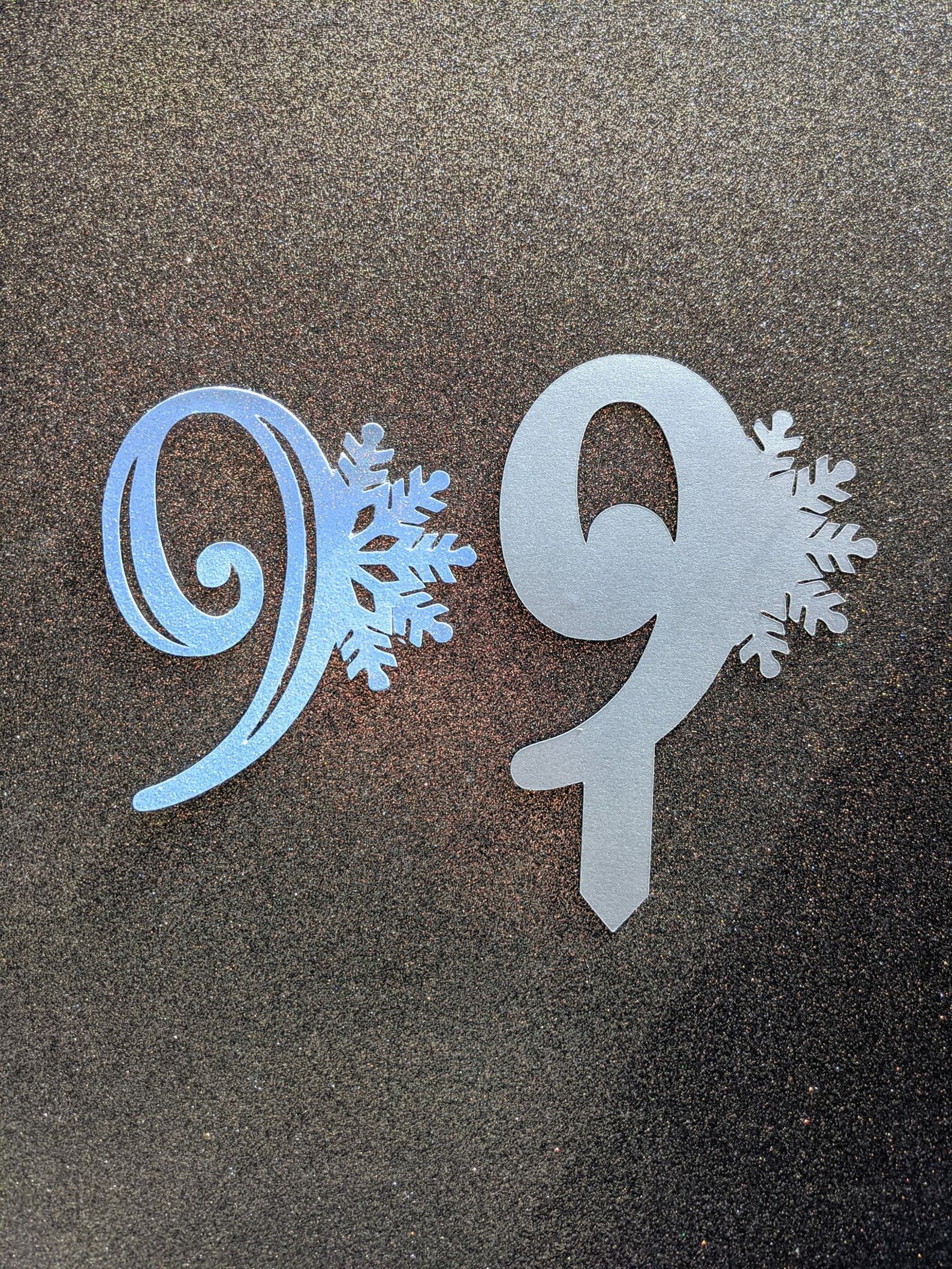 Snowflake Number SVG Christmas SVG Winter Wonderland Number - Etsy