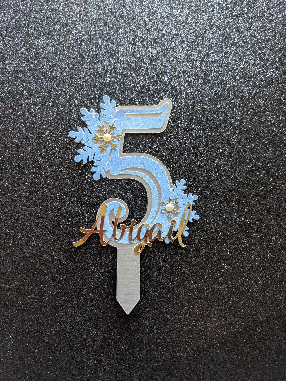 Snowflake Number SVG Christmas SVG Winter Wonderland Number | Etsy