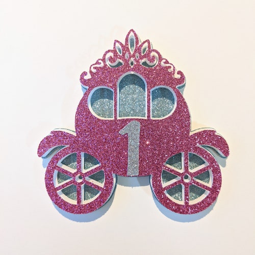 Carriage Cake Topper Svg Pumpkin Carriage Svg Multi Layer Etsy