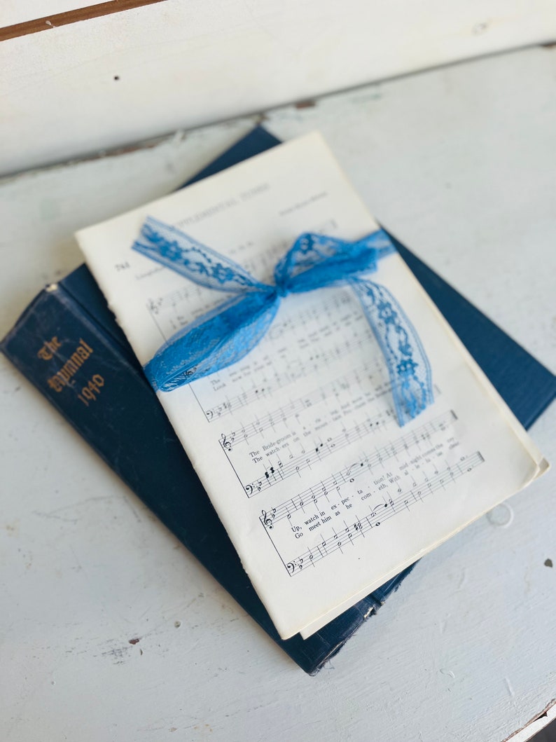 Vintage Hymnal Pages-old Church Song Pages - Etsy