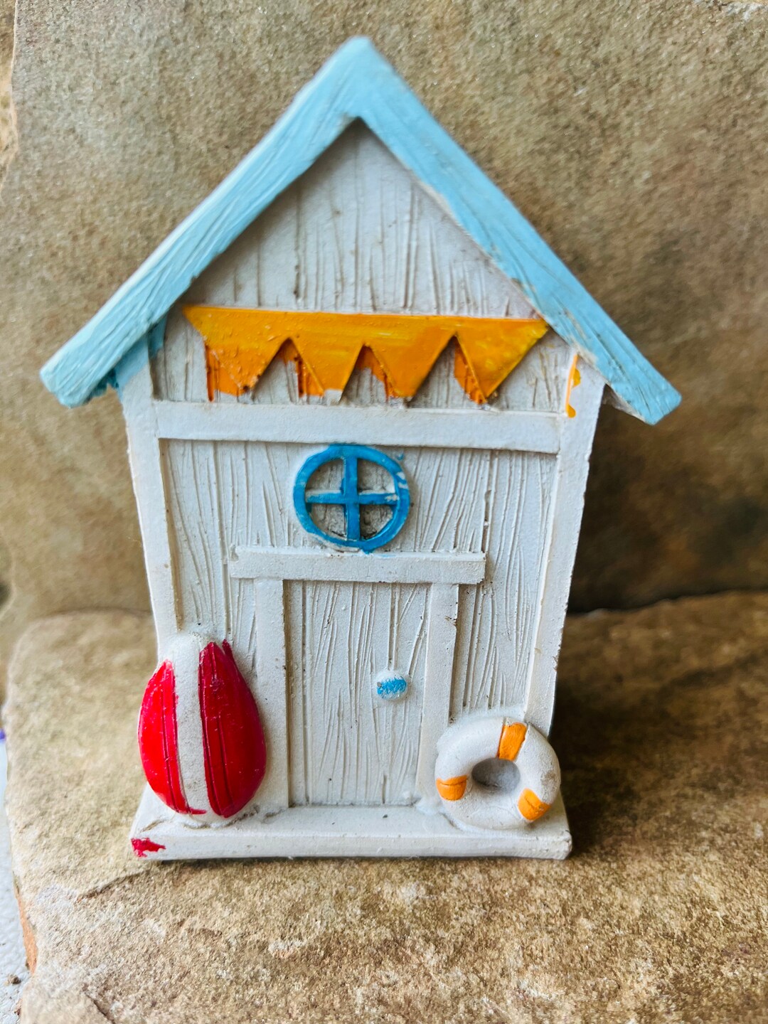 Fairy Garden Furniture Fairy Castle / Fairy Beach Shack / - Etsy