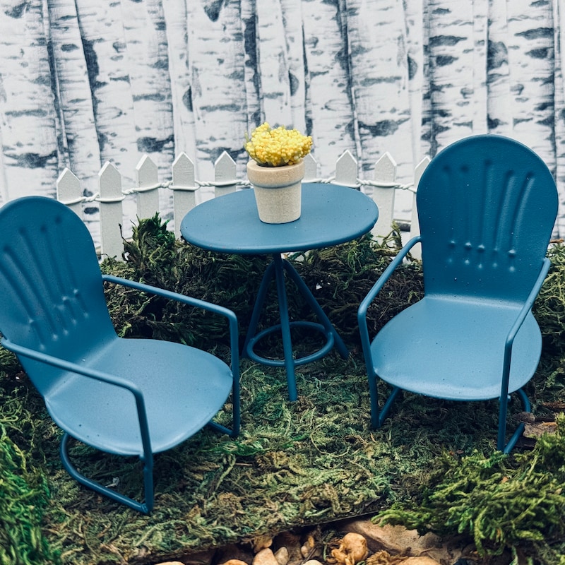 Small Table Patio Set - Etsy