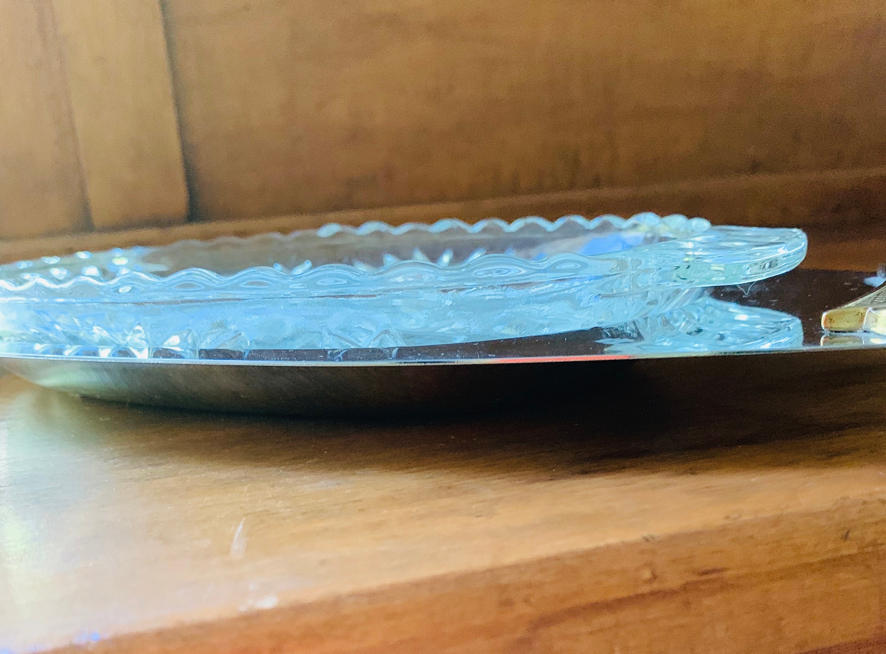 Vintage Kromex Silver Tray - Etsy