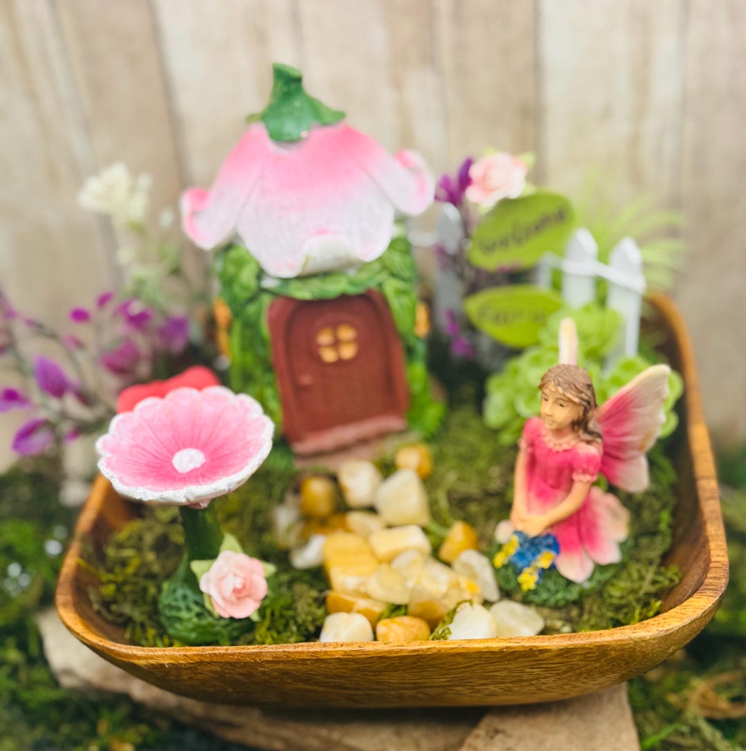 Fairy Garden Kit for Girl Sister Birthday Granddaughter Welcome New ...