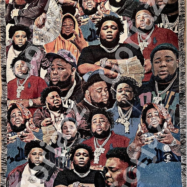 Tapestry Rod Wave Blanket - Etsy