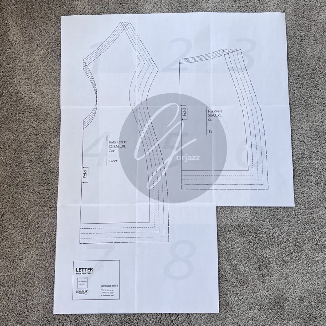 Mini Dress Sewing Pattern - Etsy