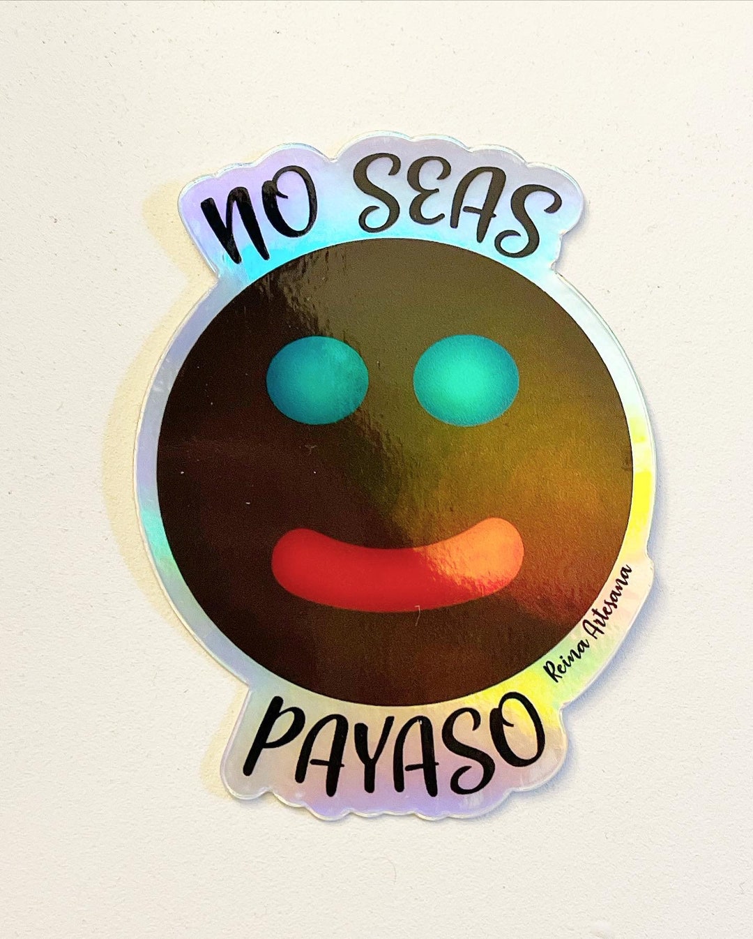 No Seas Payaso Sticker - Etsy
