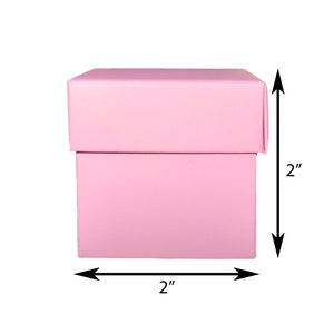 Mini Square 2x2x2 Inch Baby Shower Shower Favor Boxes - (12 Pcs) - Etsy