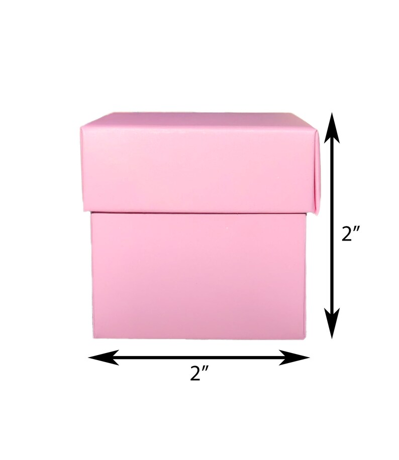Mini Square 2x2x2 Inch Baby Shower Shower Favor Boxes 48 | Etsy