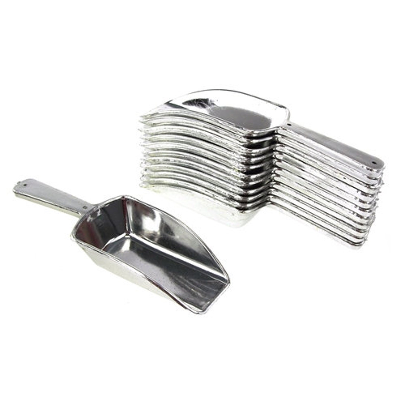 Candy Scoop Set Package of 12 Shiny Plastic Scoops for - Etsy