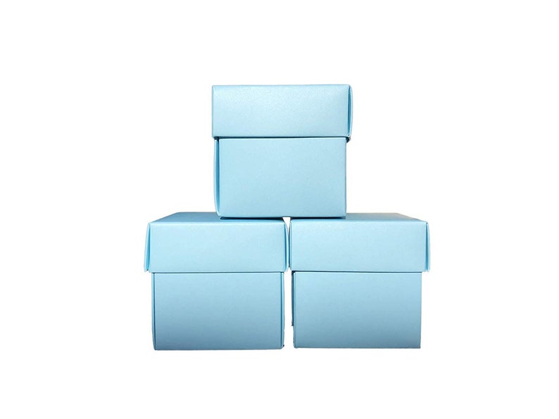 Mini Square 2x2x2 Inch Baby Shower Shower Favor Boxes - (12 Pcs) - Etsy