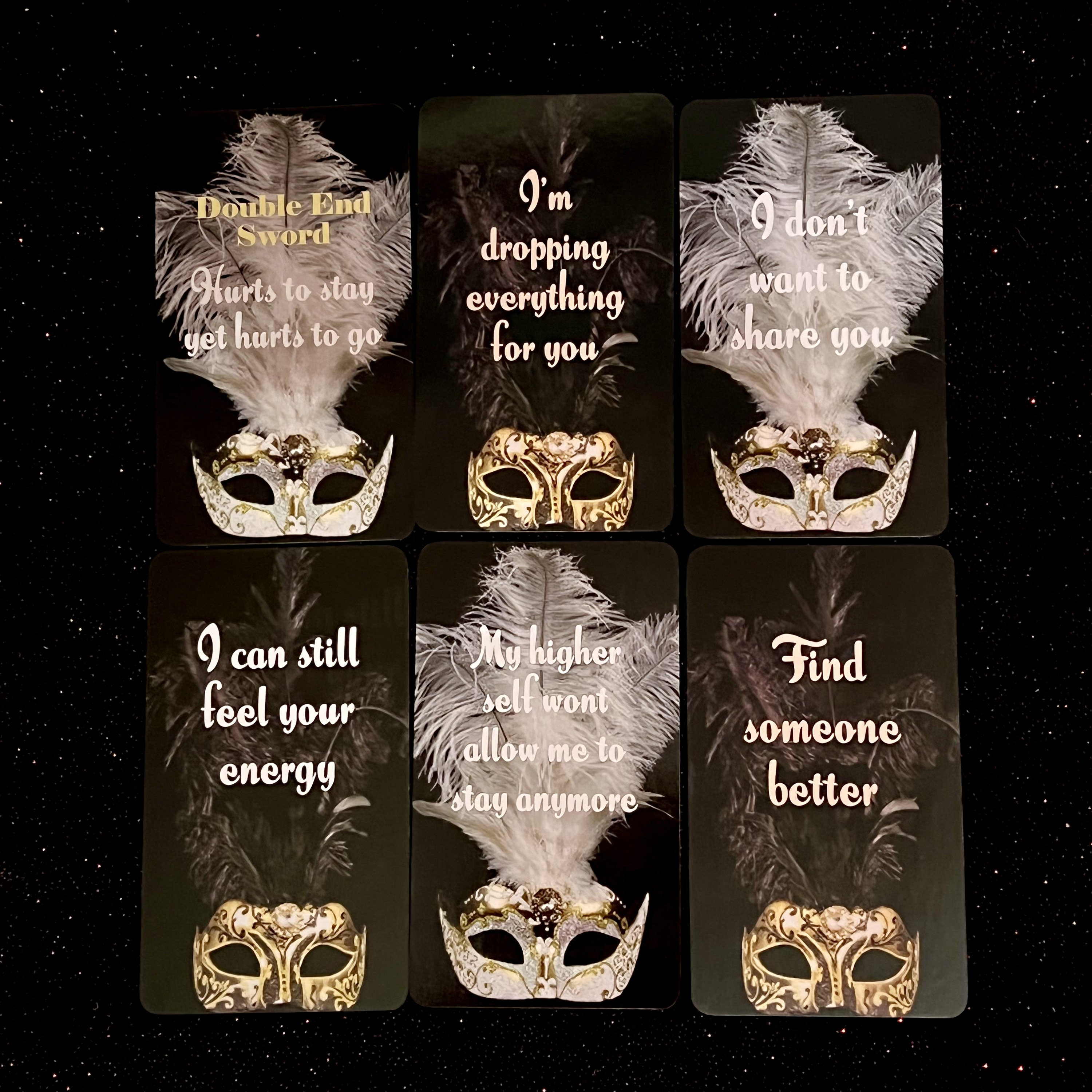 Third Party Love Triangle 90 Cards - Etsy