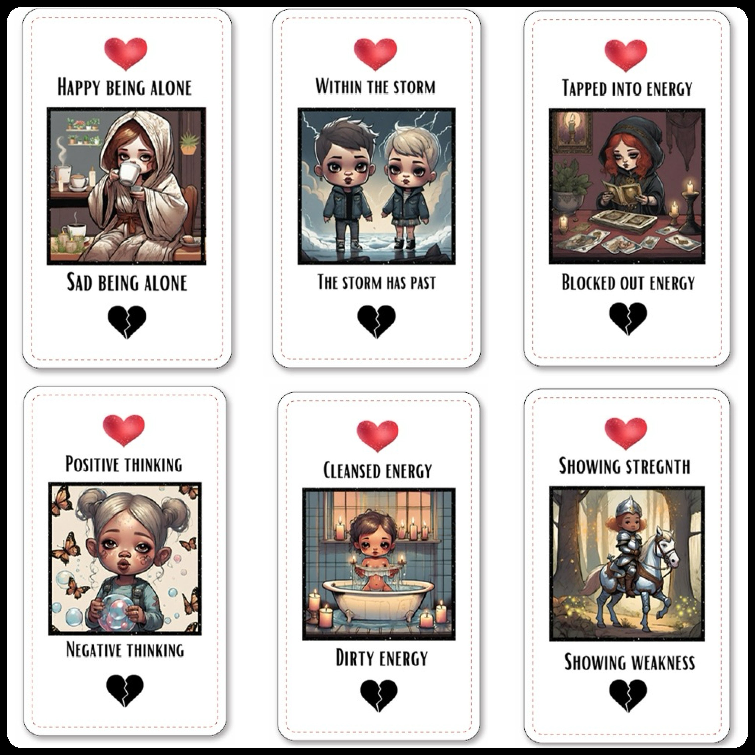 My Baby Doll Oracle (90 Cards) - Etsy