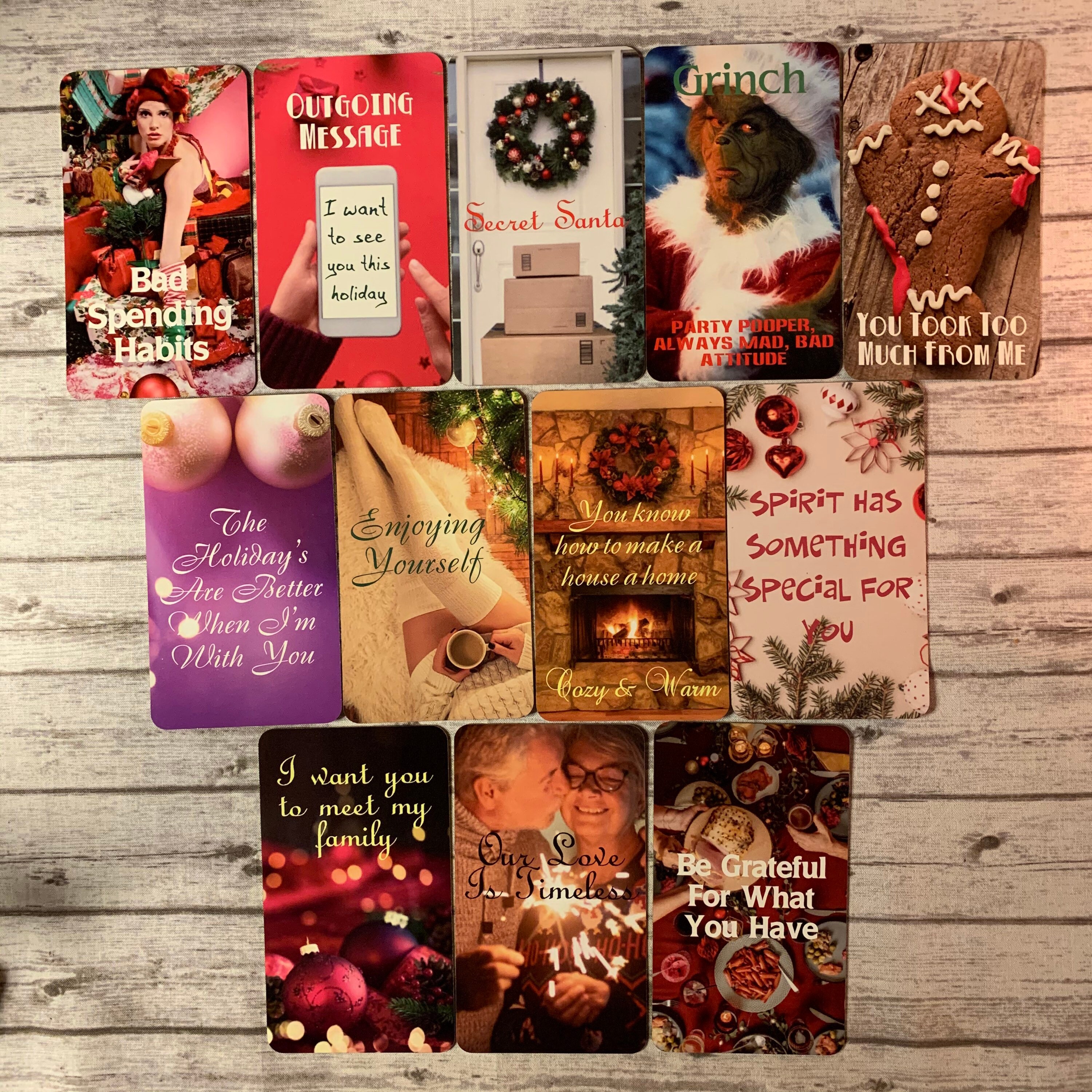 Christmas Love Oracle 110 cards | Etsy