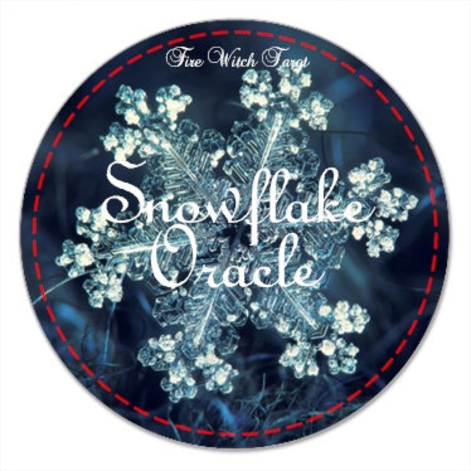 Snowflake Oracle 72 Cards | Etsy