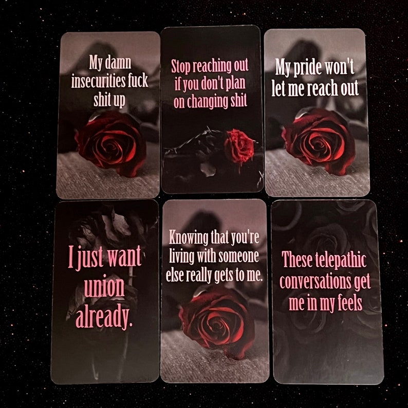 Twin Flame/soulmate TRIGGER'S (78 Cards) - Etsy