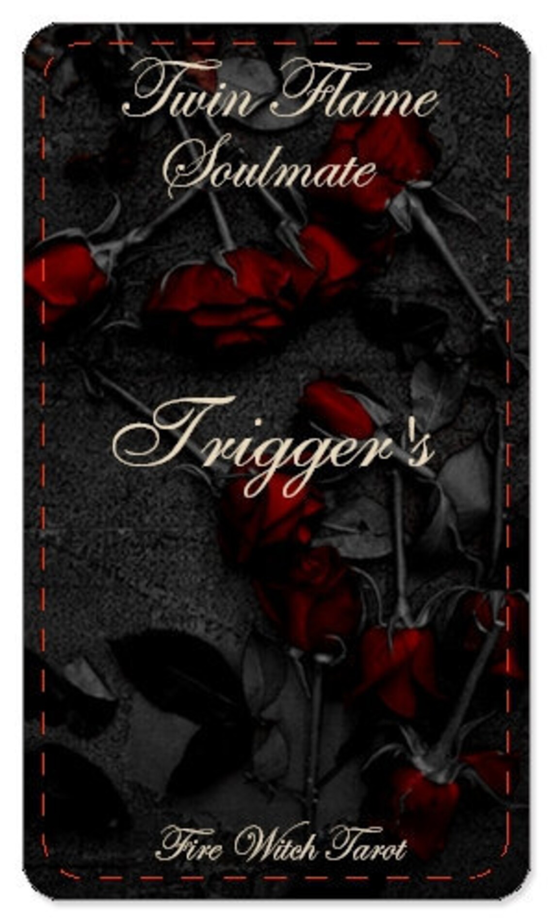 Twin Flame/soulmate TRIGGER'S 78 Cards - Etsy