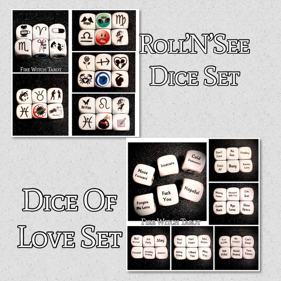 Divination Dice Sets - Etsy